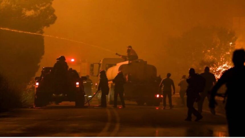 ΦΩΤΙΑ ΣΤΗ ΒΟΡΕΙΑ ΑΤΤΙΚΗ: ΑΣΤΑΜΑΤΗΤΗ ΟΛΗ ΤΗ ΝΥΧΤΑ Η ΠΥΡΙΝΗ ΛΑΙΛΑΠΑ ...