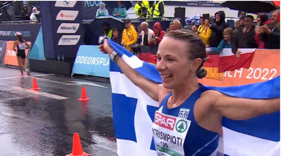 ΔΕΥΤΕΡΟ ΧΡΥΣΟ ΜΕΤΑΛΛΙΟ ΓΙΑ ΤΗΝ ΑΝΤΙΓΟΝΗ ΝΤΡΙΣΜΠΙΩΤΗ ΣΤΑ 20 ΧΛΜ. ΒΑΔΗΝ ...