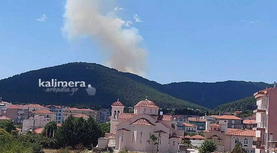 ΦΩΤΙΑ ΣΤΟ ΧΩΡΙΟ ΤΣΕΛΕΠΑΚΟΣ ΤΡΙΠΟΛΗΣ: ΜΑΥΡΟΙ ΚΑΠΝΟΙ ΣΤΟΝ ΟΥΡΑΝΟ - Active ...
