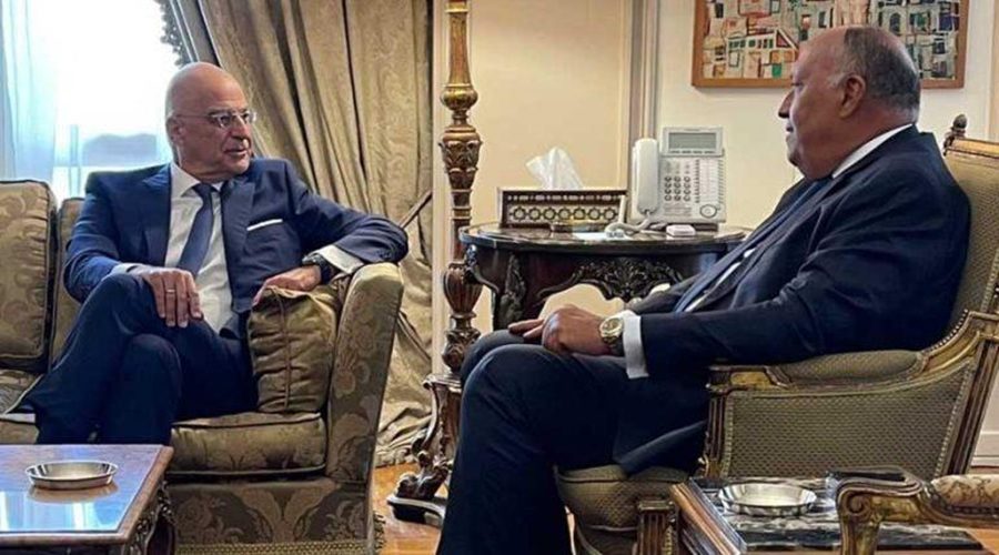 ΑΝ. ΜΕΣΟΓΕΙΟΣ ΚΑΙ ΛΙΒΥΗ ΣΤΟ ΕΠΙΚΕΝΤΡΟ ΤΗΣ ΣΥΝΑΝΤΗΣΗΣ ΝΙΚΟΥ ΔΕΝΔΙΑ ΜΕ ...