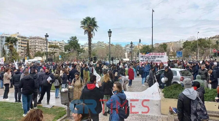 ΤΕΜΠΗ: ΣΥΛΛΑΛΗΤΗΡΙΑ ΣΕ ΜΕΓΑΛΕΣ ΠΟΛΕΙΣ ΤΗΣ ΕΛΛΑΔΑΣ ΓΙΑ ΤΟ ΣΙΔΗΡΟΔΡΟΜΙΚΟ ...
